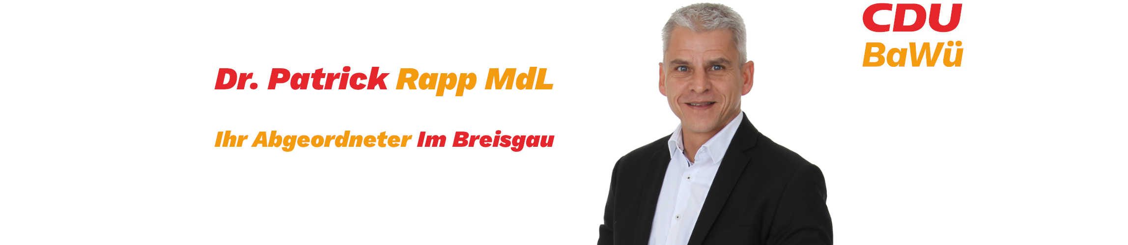 Wahlkreisbüro Dr. Patrick Rapp MdL | Kontakt